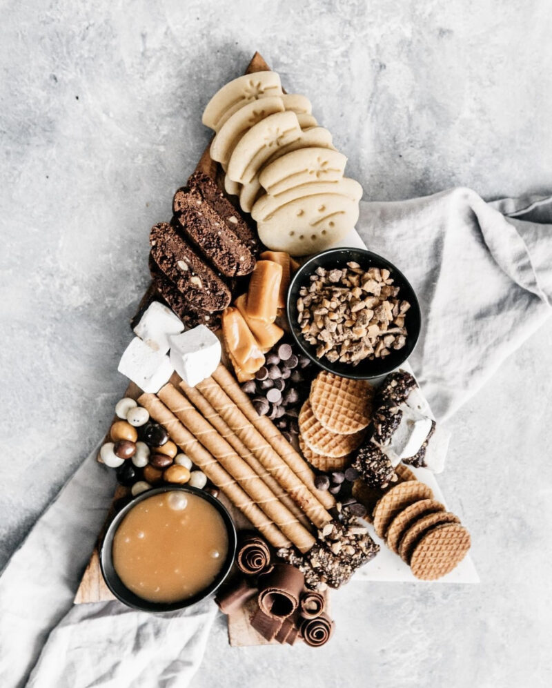 Festive Hot Chocolate Charcuterie Boards to Recreate - Wine with Paige