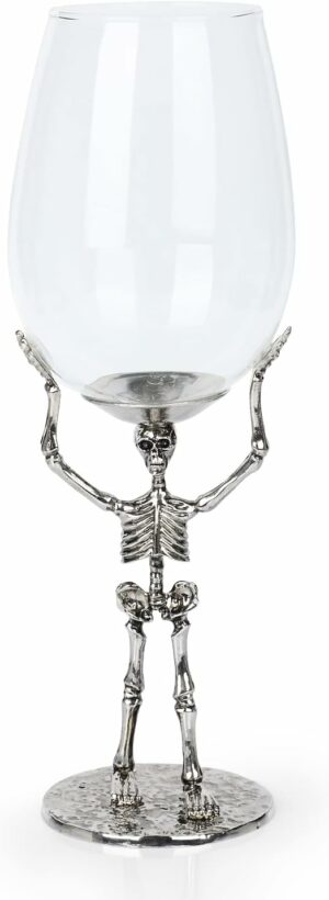 8 Skeleton Wine Glasses for Fun, Spooky Sips - Wine with Paige
